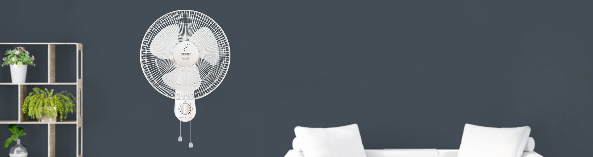 Buy Usha Wall Fans, Designer Wall Mount Fans Online in india | Ushafans.com